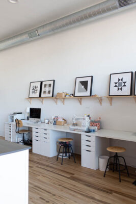 Sewing Room Ideas – Functional And Pretty To Boost Productivity ⋆ Hello ...