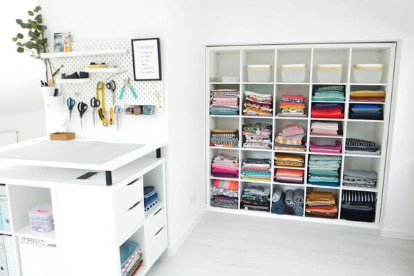 Sewing Room Ideas – Functional And Pretty To Boost Productivity ⋆ Hello ...
