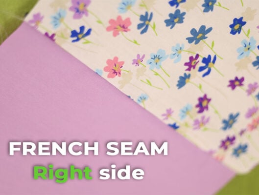 How To Sew A French Seam [No-nonsense Tutorial] ⋆ Hello Sewing