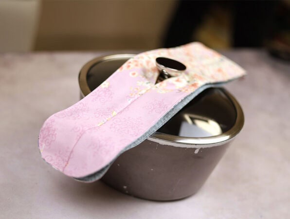DIY Pot Handles And Lid Holder ⋆ Hello Sewing