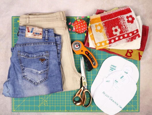 How To Sew A Turtle Mop [Free Turtle Mop Pattern] ⋆ Hello Sewing