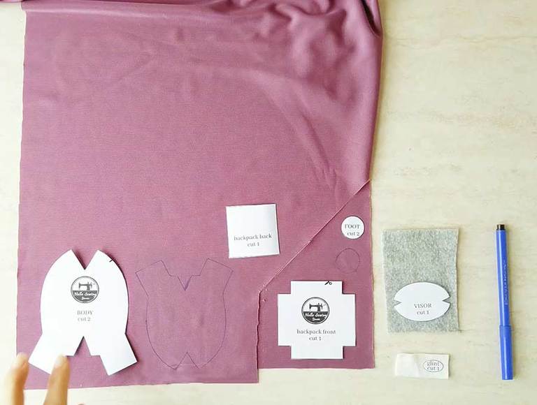 Among Us Crewmate Plush Pattern + VIDEO Tutorial ⋆ Hello Sewing