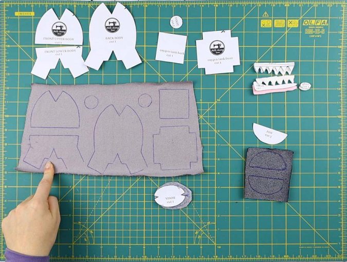 Among Us Imposter Plush Pattern And VIDEO Tutorial ⋆ Hello Sewing