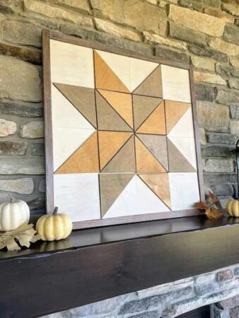 Inspiring Barn Quilt Patterns - Easy And Fun To Make ⋆ Hello Sewing