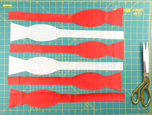 How To Make A Bow Tie - Pattern For Four Styles + VIDEO ⋆ Hello Sewing