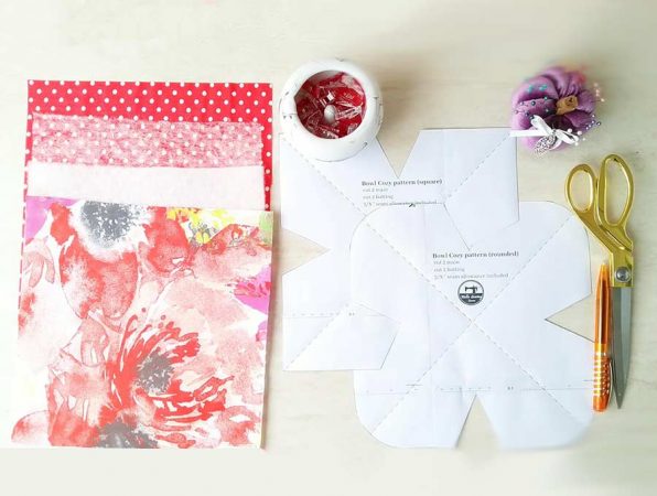 How To Make: Soup Bowl Cozy Pattern And VIDEO Tutorial ⋆ Hello Sewing