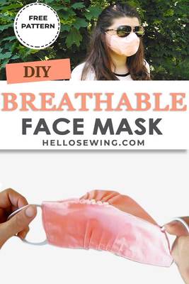DIY Breathable Face Mask Tutorial To Stay Comfortable During Summer ⋆ ...