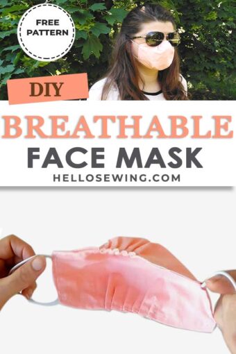 DIY Breathable Face Mask Tutorial To Stay Comfortable During Summer ⋆ ...