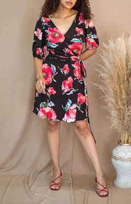 10+ Free Wrap Dress Patterns For Women Designed For Woven Or Knit ...