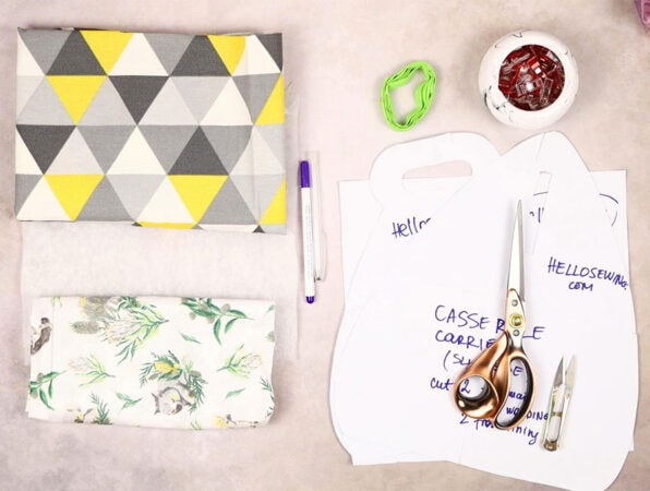 DIY Casserole Carrier (Insulated Food Carrier) With Free Pattern ⋆ ...