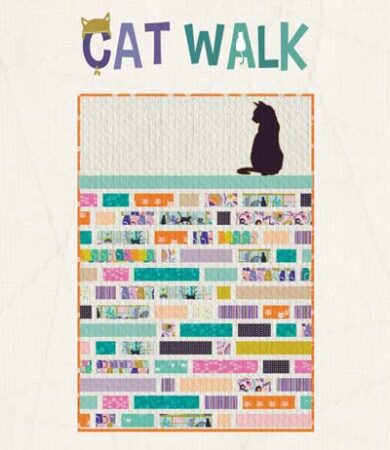 20+ Free Cat Quilt Patterns And Cat Quilt Blocks [Modern+Lovely] ⋆ ...