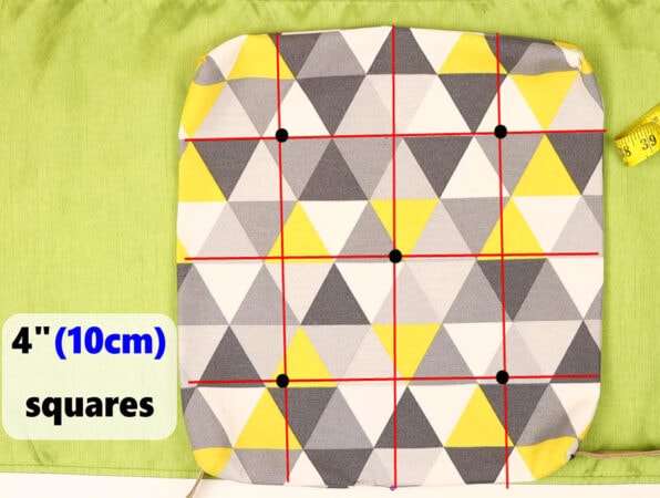 DIY Chair Cushion - How To Make A Chair Cushion [VIDEO] ⋆ Hello Sewing