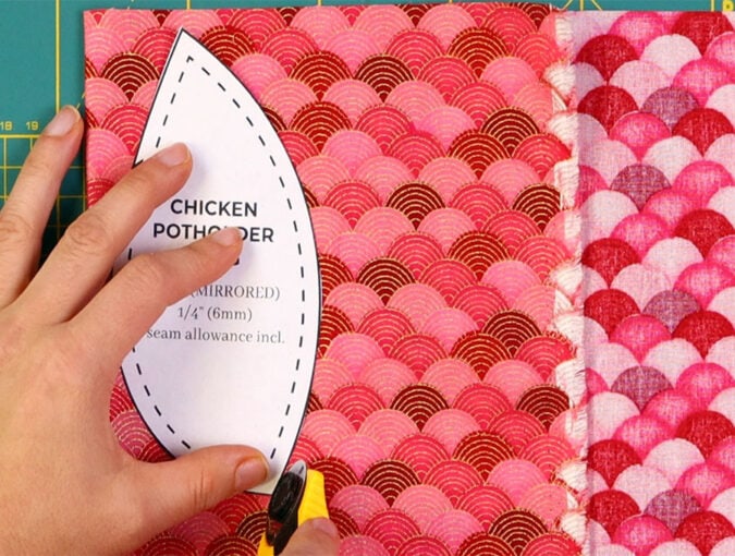DIY Chicken Potholder With Free Sewing Pattern ⋆ Hello Sewing