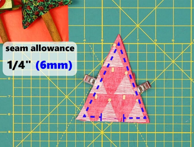 DIY Cinnamon Stick Christmas Tree Favors / Decoration ⋆ Hello Sewing