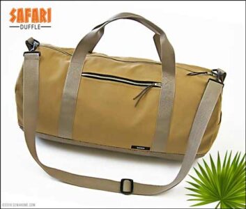 17 Duffle Bag Patterns ⋆ Hello Sewing