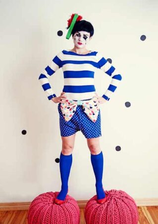 25 Unique DIY Clown Costume Ideas ⋆ Hello Sewing