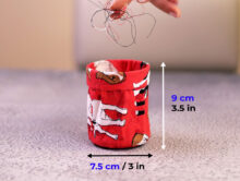 DIY Collapsible Thread Catcher ⋆ Hello Sewing