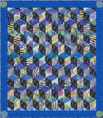 Tumbling Blocks Quilts Patterns [Traditional Methods And Modern Twists ...