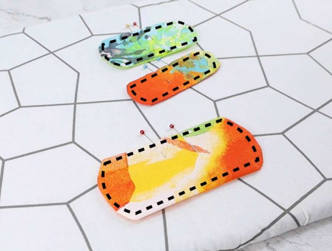 DIY Fabric Cord Keeper - Cord Wrap Template In 3 Sizes ⋆ Hello Sewing