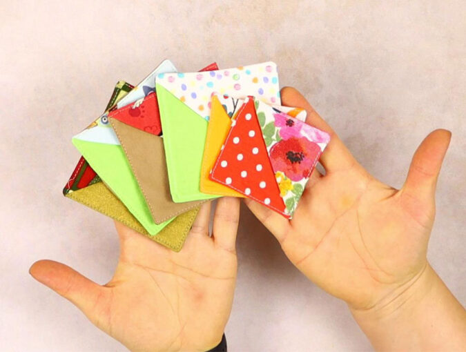 DIY Corner Bookmark [How To Sew A Corner Bookmark In 3 Minutes] ⋆ Hello ...
