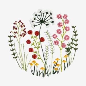 25+ Stunning Flower Embroidery Patterns To Welcome Spring ⋆ Hello Sewing