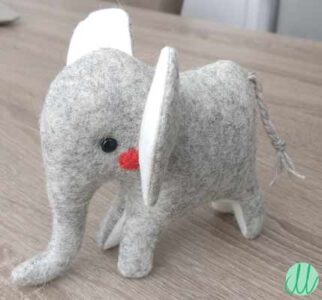 15+ FREE Elephant Stuffed Animal Sewing Patterns - A Guide To ...