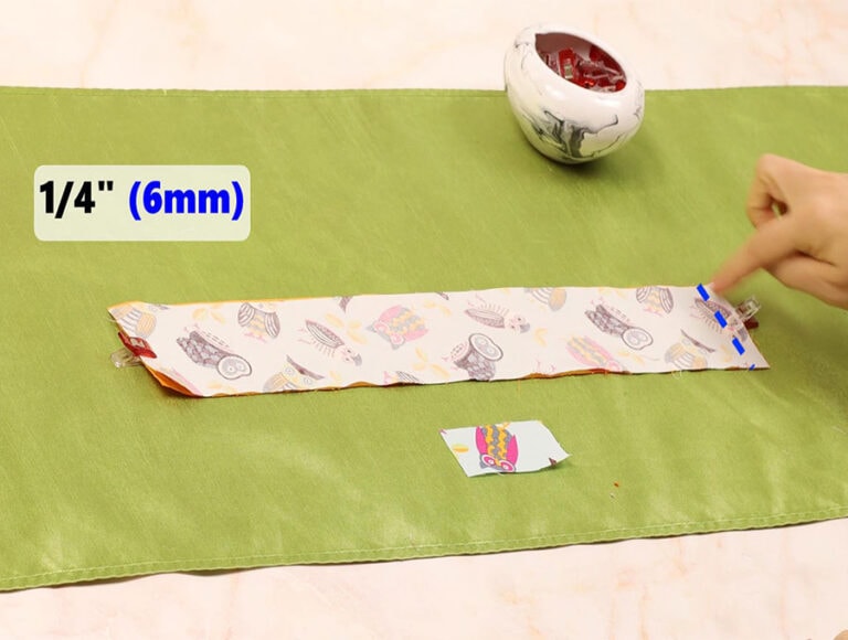 DIY Cutlery Pouch With A Napkin - Foolproof Tutorial ⋆ Hello Sewing