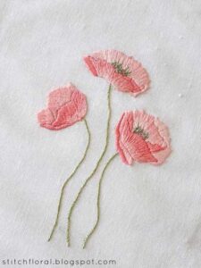 25+ Stunning Flower Embroidery Patterns To Welcome Spring ⋆ Hello Sewing