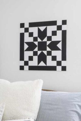 Inspiring Barn Quilt Patterns - Easy And Fun To Make ⋆ Hello Sewing