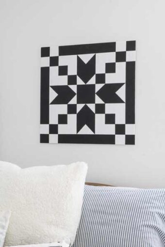 Inspiring Barn Quilt Patterns - Easy And Fun To Make ⋆ Hello Sewing