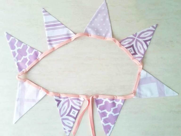 How To Make Bunting | FREE Bunting Banner Template And VIDEO ⋆ Hello Sewing