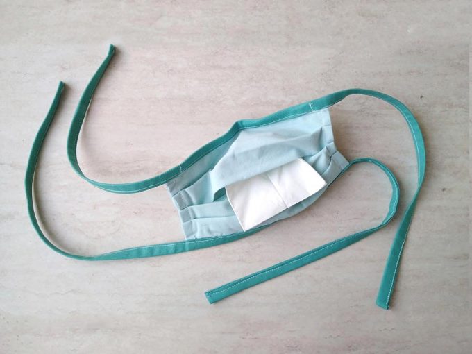 Best DIY Cloth Face Mask - Adjustable Ties, Filter Pocket And Flexible ...