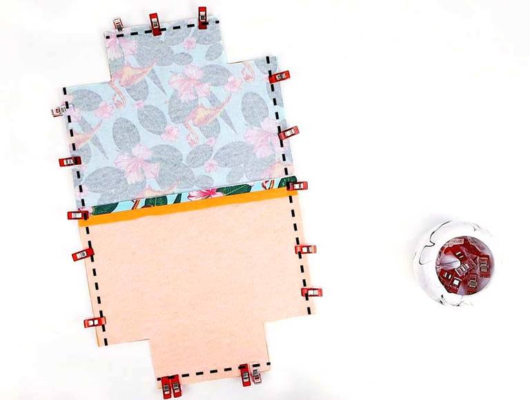 How To Make A Fabric Basket Pattern And Tutorial ⋆ Hello Sewing