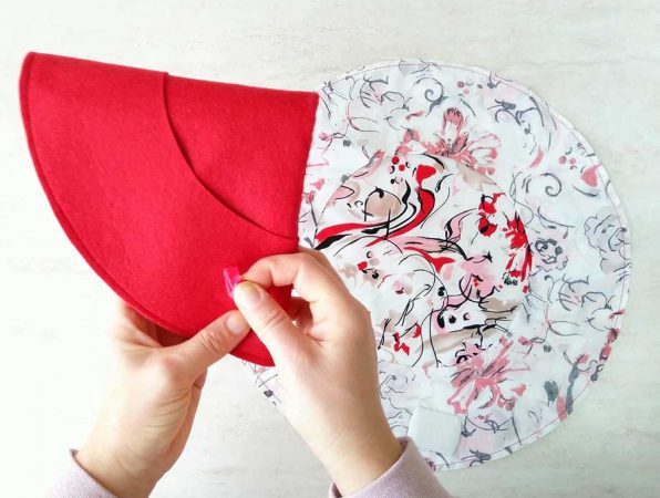 How To Make A Beret (FREE French Beret Hat Pattern + VIDEO) ⋆ Hello Sewing