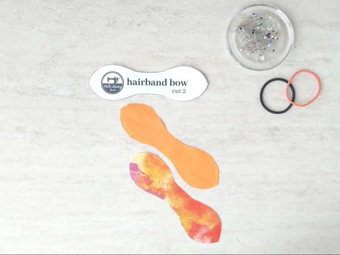 DIY Hair Ties | How To Make Hair Ties {FREE Pattern} ⋆ Hello Sewing