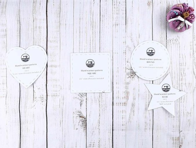 4 DIY Hand Warmers - How To Make + Free Pattern ⋆ Hello Sewing