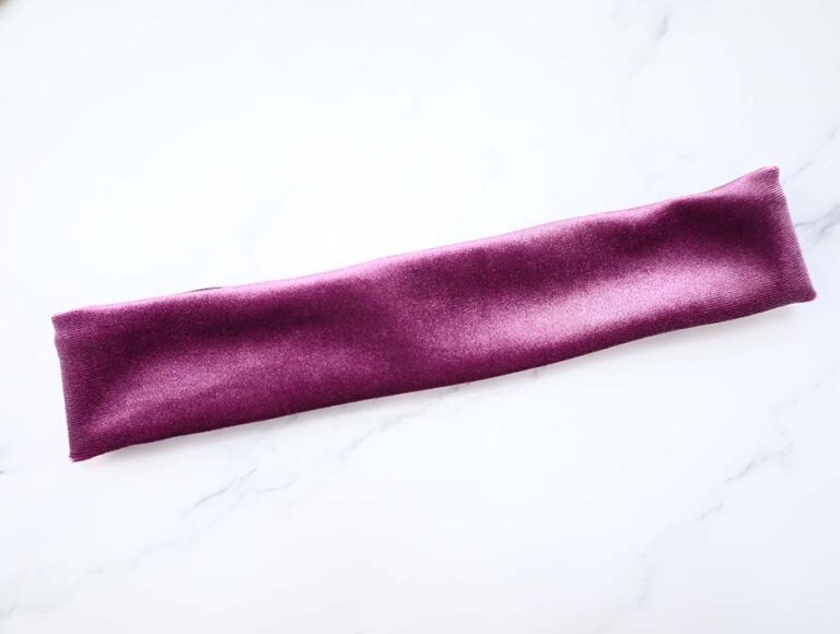 How To Sew A Headband - Easy Stretchy Headband Tutorial ⋆ Hello Sewing