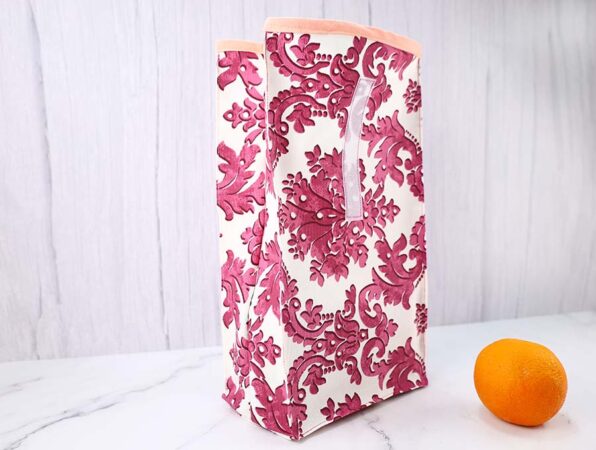 DIY Lunch Bag - Free Sewing Pattern And VIDEO Tutorial ⋆ Hello Sewing