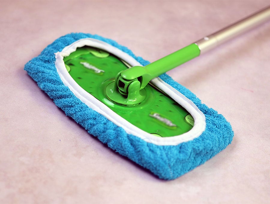 Mop Cover With Fold Over Elastic – Super Easy ⋆ Hello Sewing