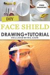 Homemade Face Shield With Household Materials (Step By Step Photo Tutorial)