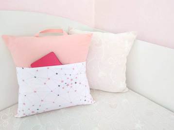DIY Reading Pillow Pattern + How To Make A Book Pillow VIDEO ⋆ Hello Sewing