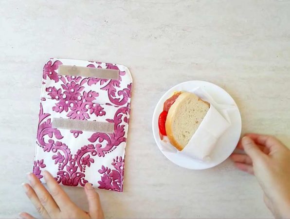 DIY Reusable Snack Bags And Sandwich Bags [FREE PATTERN + VIDEO] ⋆ ...