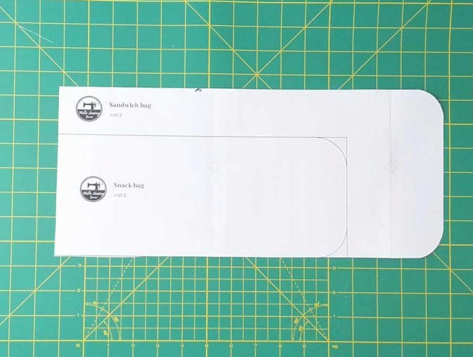 DIY Reusable Snack Bags And Sandwich Bags [FREE PATTERN + VIDEO] ⋆ ...