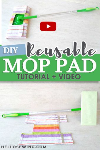DIY Reusable Swiffer Mop Pads (Wet Or Dry) | How To Make Swiffer Pads ⋆ ...