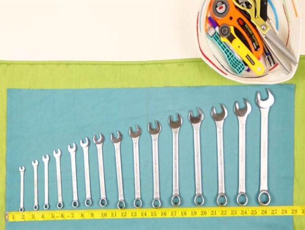 DIY Tool Roll - How To Make A Tool Roll Quickly ⋆ Hello Sewing