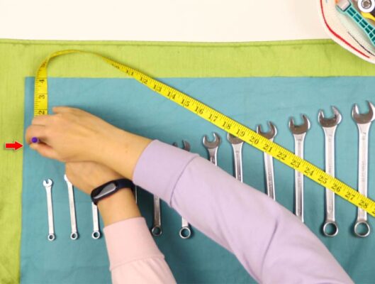 DIY Tool Roll - How To Make A Tool Roll Quickly ⋆ Hello Sewing