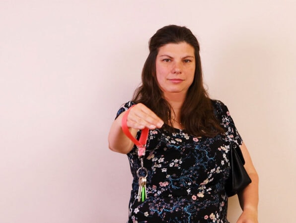 DIY Wristlet Keychain With Lobster Clasp // Easy Method ⋆ Hello Sewing
