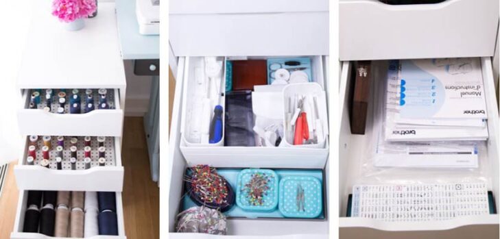 Sewing Room Organization Tips ⋆ Hello Sewing