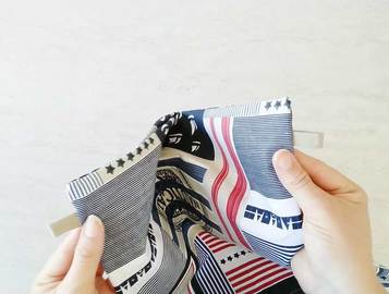 DIY Drawstring Backpack [FREE Pattern And VIDEO Tutorial] ⋆ Hello Sewing