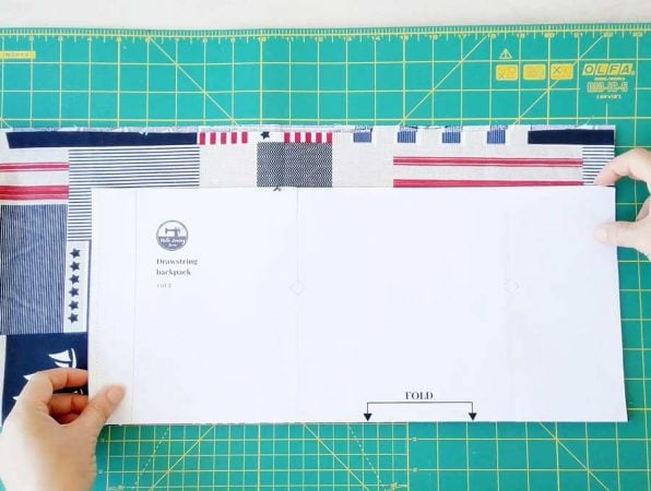 DIY Drawstring Backpack [FREE Pattern And VIDEO Tutorial] ⋆ Hello Sewing